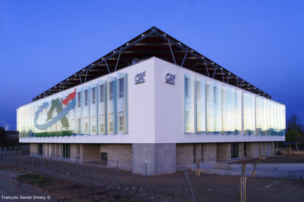 Site administratif du Crédit Agricole - R+4 Architectes